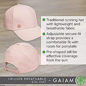 Gaiam Women's Cruiser Sol, Blush, One Size Fits Most