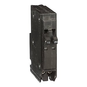 Square D by Schneider Electric, Black QOT1520CP Circuit Breaker, Size