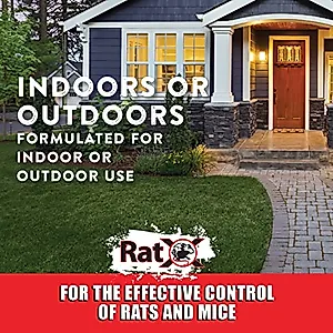 EcoClear Products 620102, RatX All-Natural Poison Free Humane Rat and Mouse Rodenticide Pellets, 3 lb. Bag