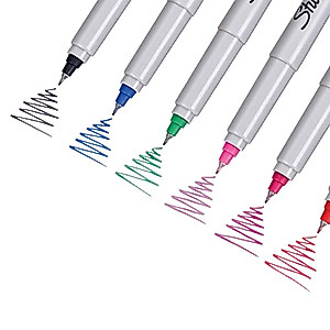 SHARPIE Permanent Markers | Ultra-Fine Point | Assorted Colours | 12 Count