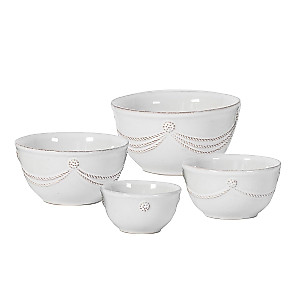 Juliska Berry & Thread Nesting Prep Bowl Set/4 - Whitewash