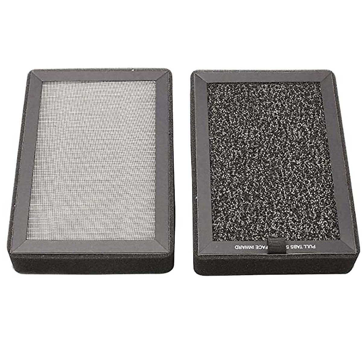 LeadCon 4 Pack LV-H128True HEPA Replacement Filter Compatible for LEVOIT LV-H128 / PUURVSAS (HM669A) / ROVACS (RV60) Air Purifiers,Part LV-H128-RF