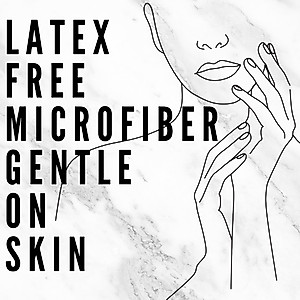 Premium Quality Marble Makeup Sponges, Soft Microfiber Blenders, 2 pack