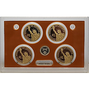 2012 United States 14-coin Proof Set - OGP box & COA