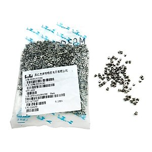 Nylok Patch Flat Phillips Head M3 0.5x3.5mm Screws 2000 Pieces Package MS30035I354 Compatible Replacement Spare Part for Fujitsu Compatible and Other Systems