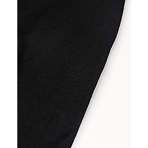 Newborn Baby Boys Girls Romper Toddler One Piece Solid Color Outfits Long Sleeve Hoodie Playsuit Jumpsuits Clothing(12-18M) Black