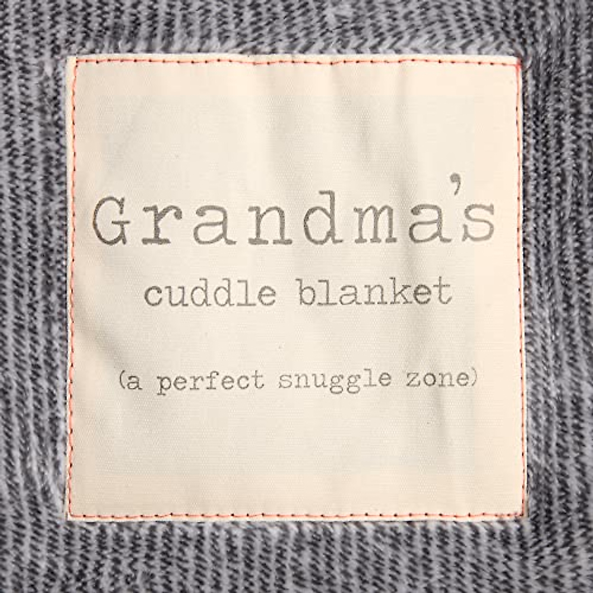 DEMDACO Grandma and Me Mauve Purple 60 x 70 Fleece Fabric Foot Pocket Throw Blanket