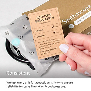 Greater Goods Deal-Head Stethoscope (Triple Black, Basic)