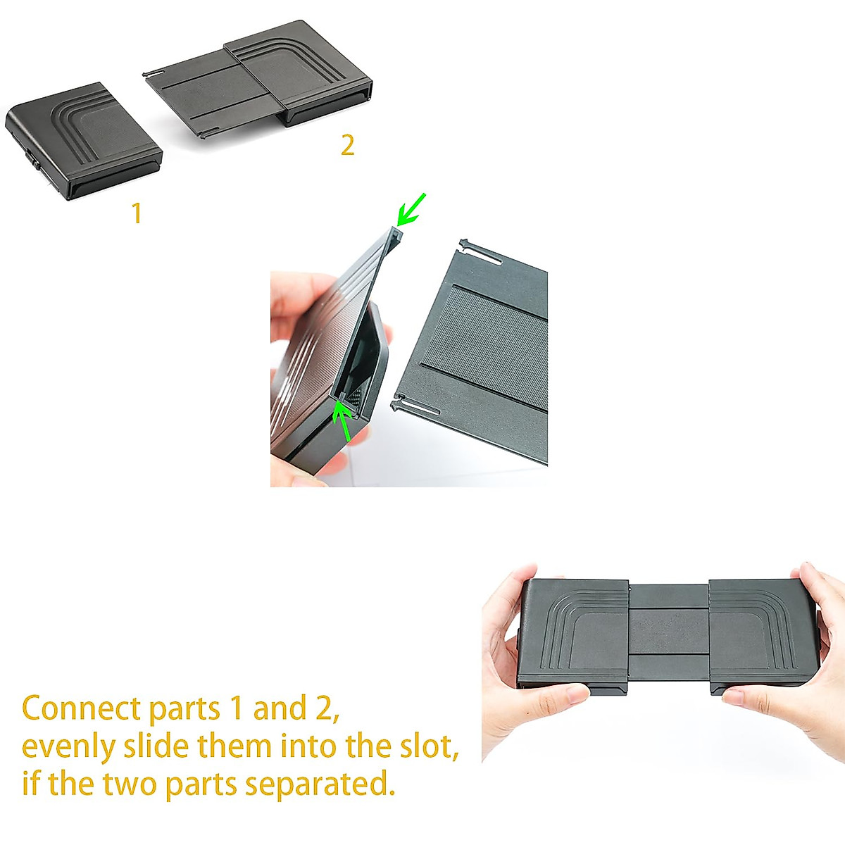 WANPOOL Universal Foldable Sun Shade Visor for Drone Controller Mobile Phone - Anti-Glare, Stable Fit, Easy Installation