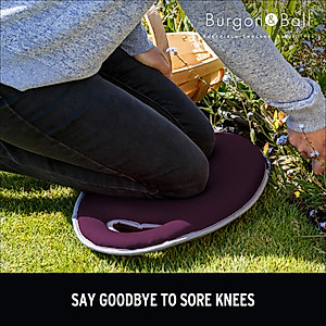 Burgon & Ball Plum Kneelo GKN Ultra-Cushion Kneeler/Gardening Knee Pad