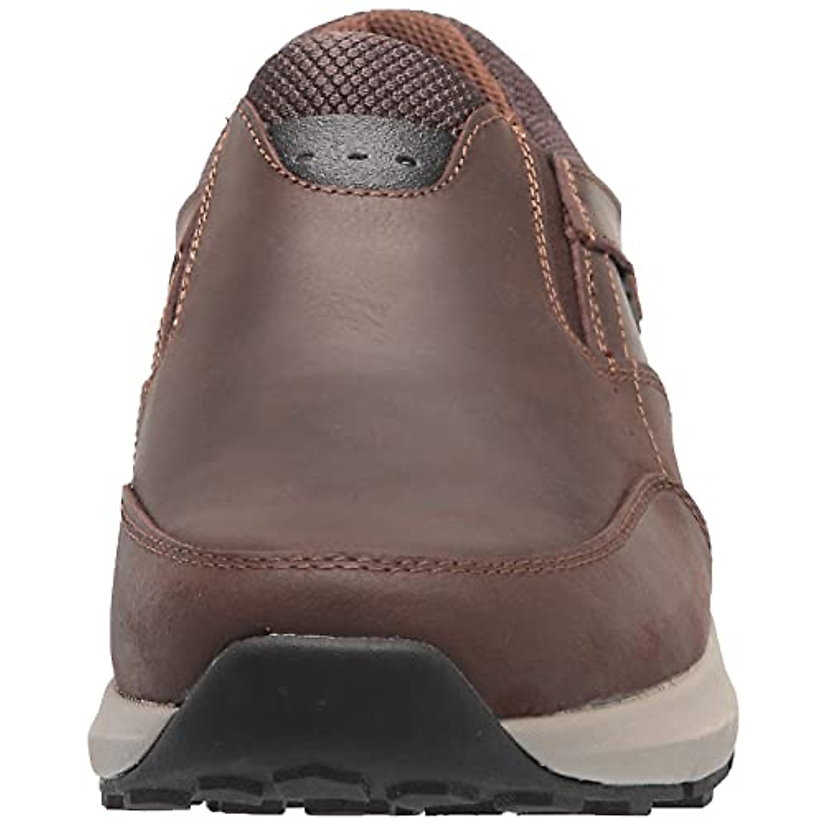 Nunn Bush Men's Excursion Waterproof Moccasin Toe Slip-On with KORE Comfort Technology Loafer, Brown Crazy Horse, 9
