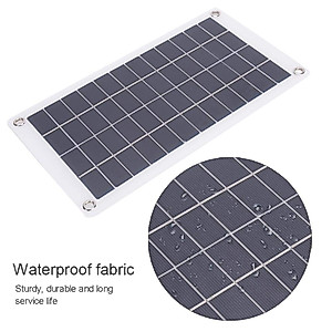 MLMLH Solar Battery Panel,solar panel kit 7.5W 12V Portable Stable Efficient Outdoor Monocrystalline Silicon Solar Cell Panel for DIY Power Charger