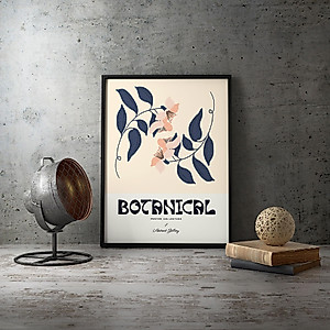 Flower Wall Art - Botanical Print Set of 8 - Abstract Canvas Floral Painting for Bedroom, Living (18×24inch-Unframed)