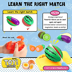 GILOBABY Play Kitchen Accessories, Play Food Sets for Kids Kitchen Playset with Pots and Pans Set, Cooking Utensils, Preschool Learning Education Toys for Toddlers, Birthday Gifts for Girls (Pink)