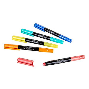 Crayola Pearlescent Cream Sticks & Case, Oil Pastel Alternative, Gift Set, 10 Count