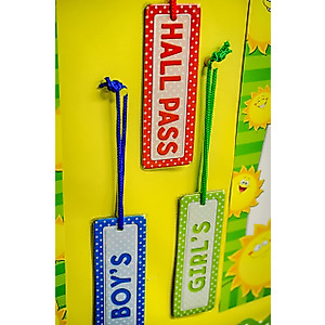 Teacher Created Resources Polka Dots Boys Pass (blue), Blue (4755)