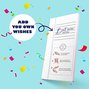 Notta&Belle FEEL LOVE EVERY MINUTE «BOOM» Exploding Birthday Confetti Card (party balloons), Surprise Prank Card Pop up