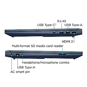 HP 2023 Newest Victus Gaming Laptop, 15.6" 144 Hz Display, Intel Core i5-13420H Processor, NVIDIA GeForce RTX 3050 Graphics, 16GB RAM, 512GB SSD, Backlit Keyboard, Windows 11 Home, Blue