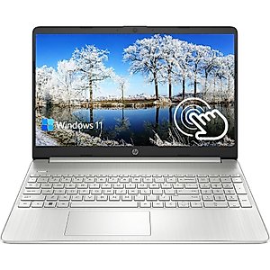 HP 15.6" Touchscreen Flagship HD Laptop for Business, Intel i3-1115G4 up to 4.1GHz (Beat i5-1035G4), 16GB RAM, 256GB NVMe SSD, Fast Charge, Numpad, Bluetooth, Wi-Fi, HDMI, Win 11,w/GM Accessories