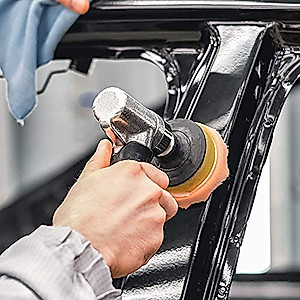 Benavvy 39pcs Drill Polishing Pad Kit, 2 in 1 Car Foam Drill, 7pcs 5" & 31pcs 3" Buffing Pads Compound Automotive Polisher for Drill