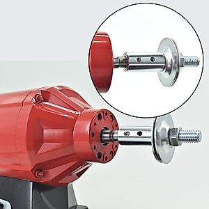 BLSGBUIDING Shaft Arbor Extension 1/2" and 5/8"/ Motor Arbor Threaded Shaft Adapter for Buffing Grinding Wheels/Fit for Bench Grinder - Right 1 Pack