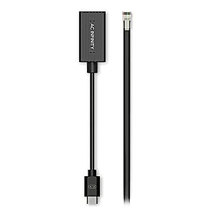 AC Infinity RJ11/12 to UIS Port Type-B Adapter Dongle, Conversion Cable Cord with Extension Cable for RJ11 RJ12 Grow Lights with Resistor Dimming