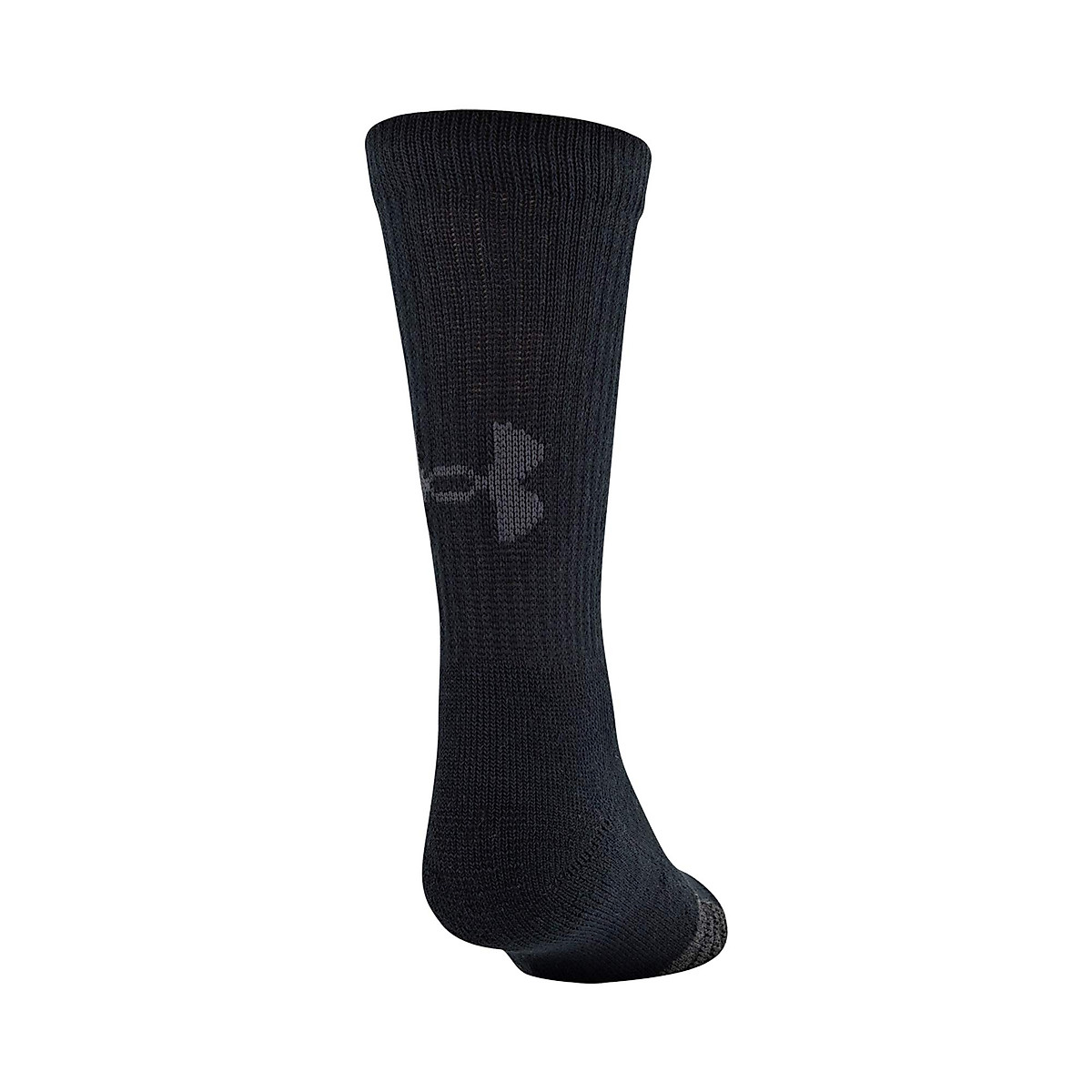 Under Armour Unisex-Child Performance Tech Crew Socks, Multipairs , Black (6-Pairs) , Small