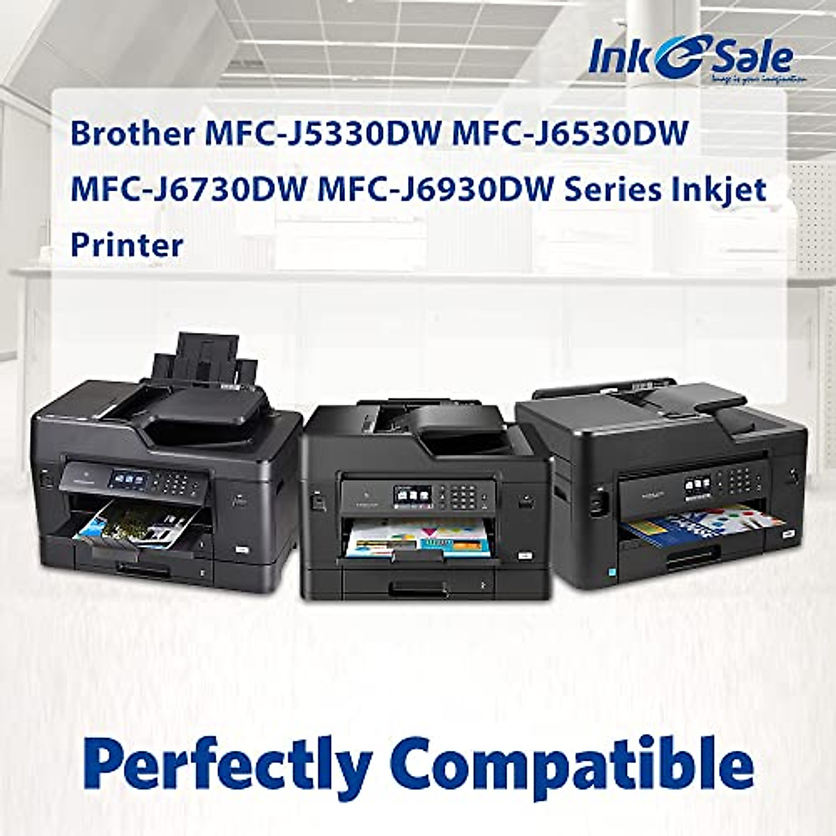 INK E-SALE Compatible LC3019 Ink Cartridge Replacement for Brother LC3019XXL LC 3019 Ink Cartridge (5-Pack Combo) for use with Brother MFC-J6730DW MFC-J6930DW MFC-J5330DW MFC-J6530DW High Yield