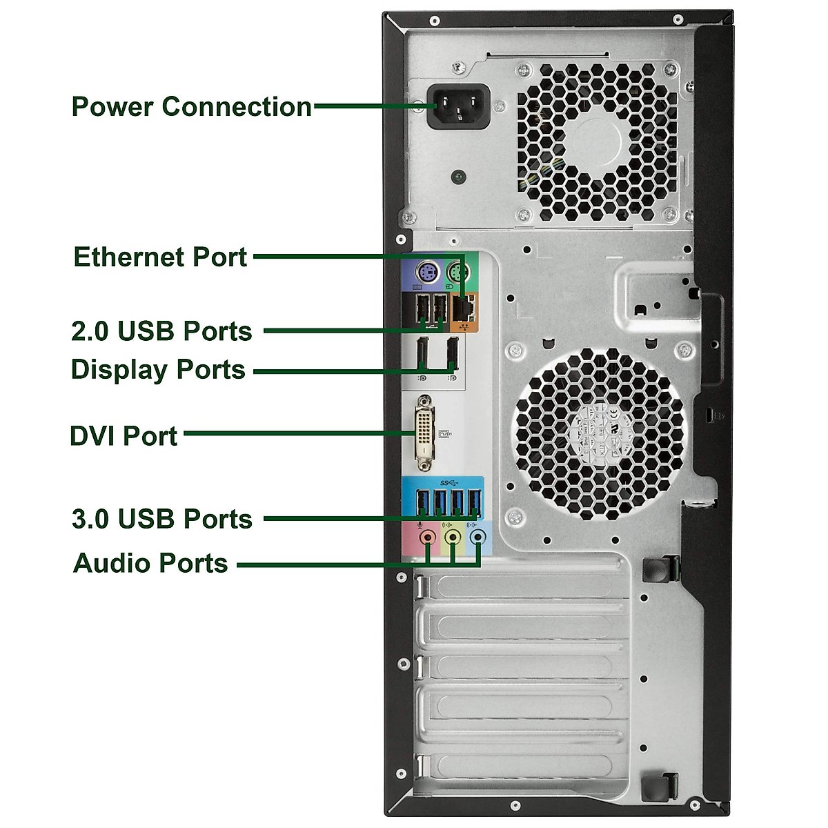 HP Z240 Tower Computer Workstation PC, Intel Core i5 6600 3.3GHz Processor, 32GB DDR4 Ram, 512GB NVMe SSD, Wireless Keyboard & Mouse, WiFi | Bluetooth, Windows 10 Professional (Renewed)