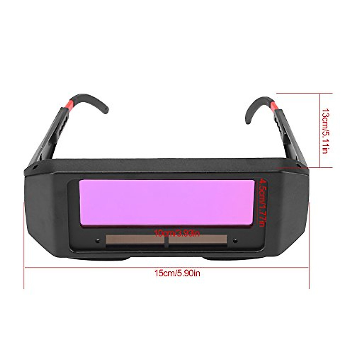 Welding Glasses Solar Auto Darkening Welding Goggles, Safety Protective Welding Glasses Welder Eyes Glasses,Mask Helmet Eyes Goggle Welder Glasses