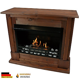 Gel + Ethanol Fire-Places Emily Deluxe Inclusive: 1 Adjustable Stainless-Steel Burner Nut