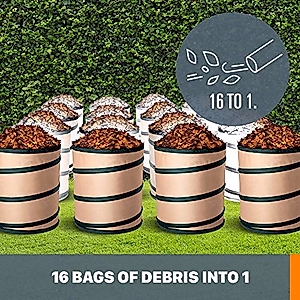 WORX 12 Amp TRIVAC 3-in-1 Electric Leaf Blower/Mulcher/Yard Vacuum - WG512