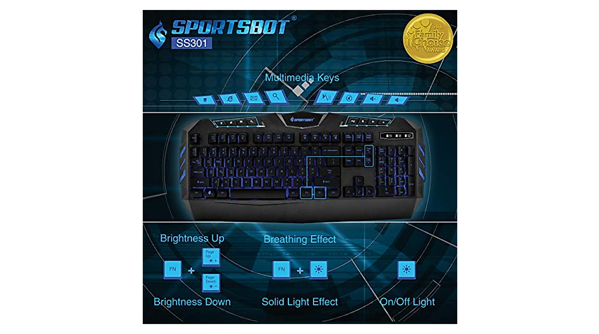 SportsBot SS301 Gaming Headset & Combo Set