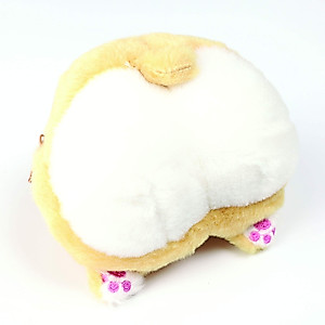 ANJUU Corgi Butt Coin Purse, Cute Corgi Butt Animal Pet Wallet with Zipper Close for Kids Girls Women Birthday Gift