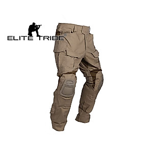 Paintball Equipment Emerson Gen3 Combat Pants Airsoft Tactical BDU Pants Coyote Brown(Medium)