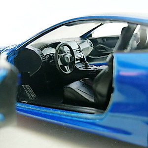 KiNSMART BMW M8 Competition Coupe Blue 5" 1:38 Scale Pullback Action Die Cast Metal Model Toy Race Car