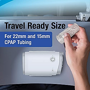 [3 Pack] Impresa Hose Adapter for ResMed AirMini CPAP Machine Fits Virtually Any CPAP Mask - Impresa Adapter for AirMini CPAP Accessories Only - Impresa Connector for ResMed AirMini Mask