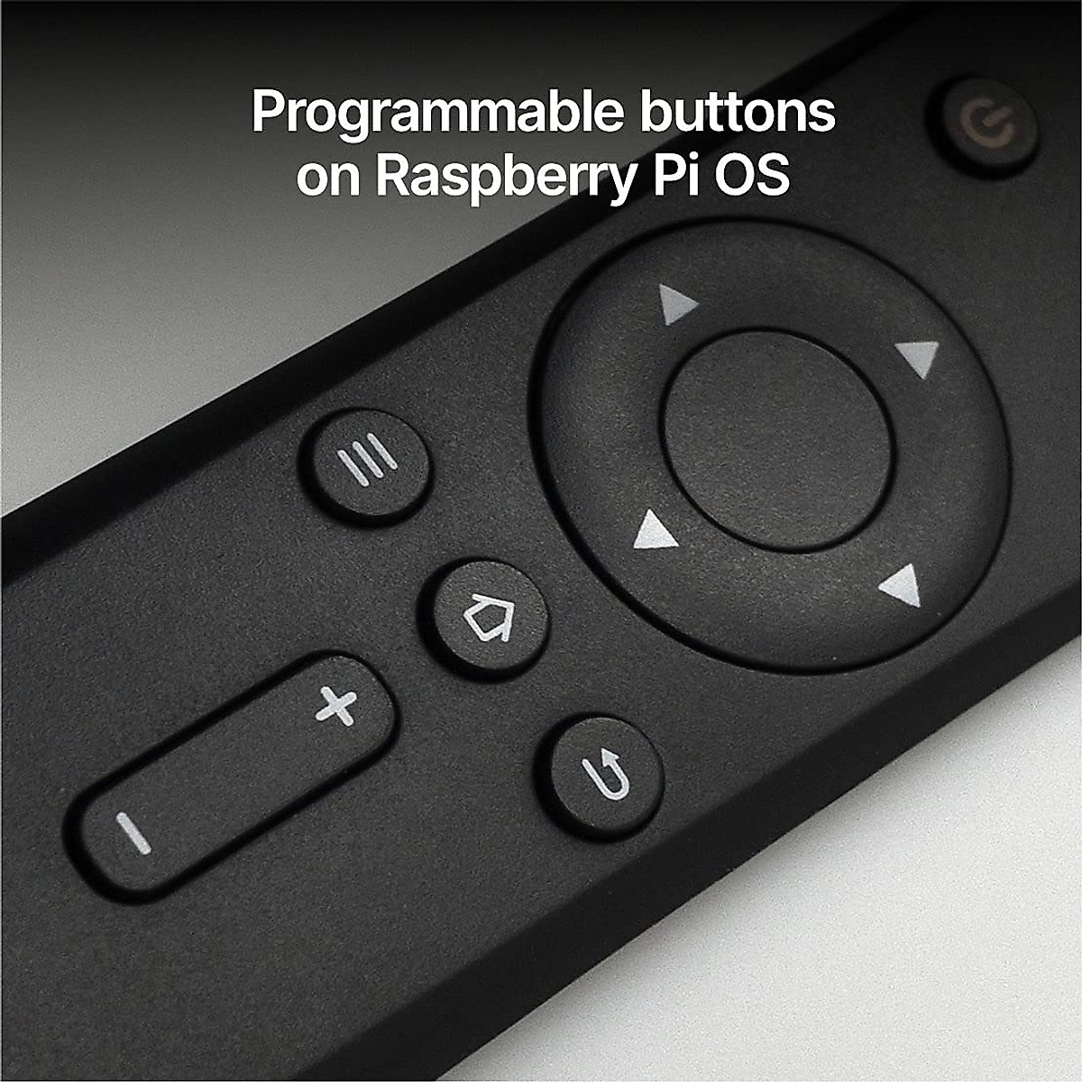 Argon IR Remote for Argon Raspberry Pi 4 Cases | with Programmable Buttons and Safe Shutdown | AAA Battery not Included
