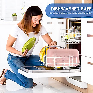 Collapsible Colander Kitchen Extendable Strainer Fruits Vegetables Noodle Pasta Food Drain Basket Space-Saver Portable Drainer Over Sink (1, 4#Pink)