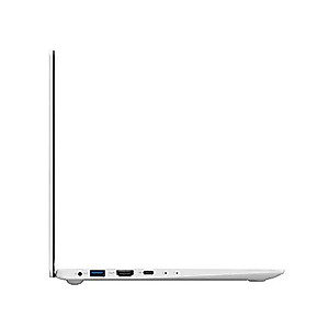 LG Ultra PC 13U70P - 13" Full HD (1920x1080) IPS Ultra-Lightweight Laptop, Ryzen 7 4700U CPU, AMD Radeon Graphics, 16GB RAM, 256GB SSD, 14.5 Hours Battery, White - 2021