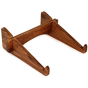 ABHANDICRAFTS Year END Sale - Wooden Laptop Stand Portable Foldable Laptop Holder for MacBook, Computer Desktop Organizer Suitable for All Laptops Sized