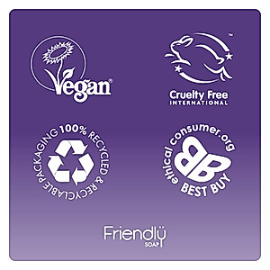 FRIENDLY SOAP Orange Lavender Shaving Bar, 95 GR