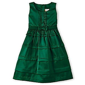 Gymboree Baby Girls and Toddler Sleeveless Dressy Special Occasion, Forest Green, 4T US