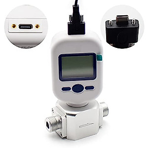 MF5712 Professional 250L/MIN Digital Gas Air Nitrogen Oxygen Flow Meter Portable Gas Flow Meter with G1/2 Interface RS485