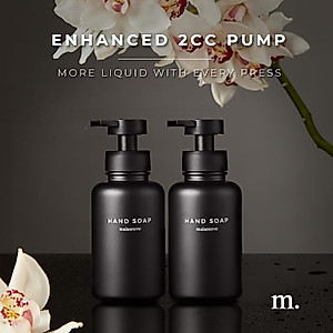 MaisoNovo 4-Pack Mix Scent Foaming Hand Soap Tablets - Black Glass Black Pumps x 2