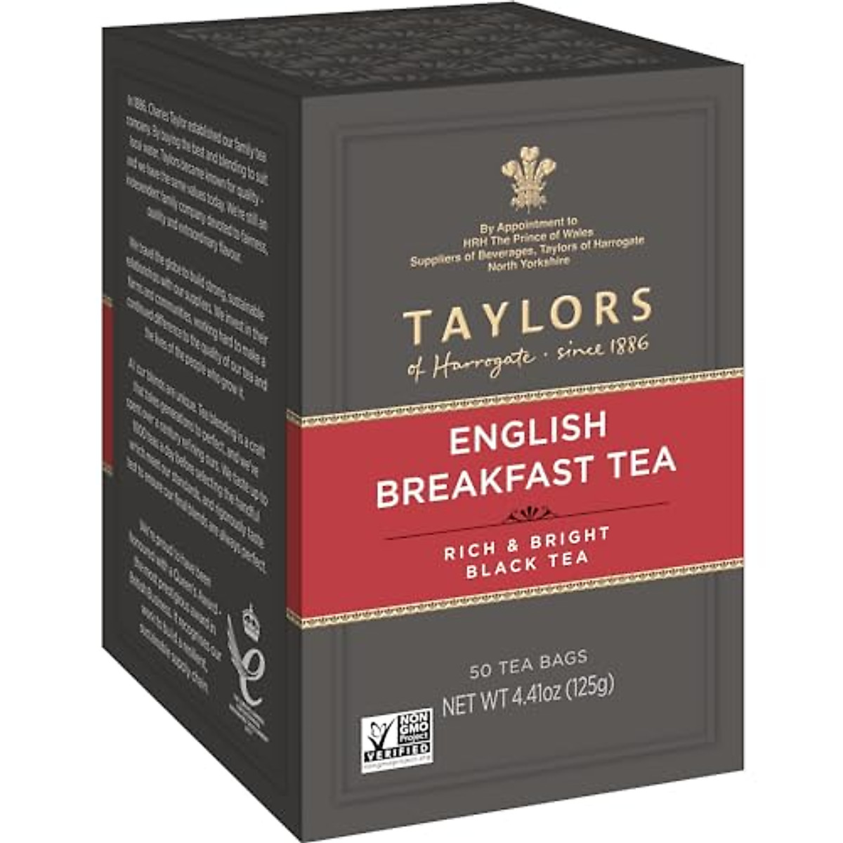 Taylors of Harrogate English Breakfast, 50 Teabags