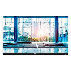 Dell P2719H 27-inch Full HD Height Adjustable Thin Bezel Monitor for PC, Laptop - 1920 x 1080p at 60Hz, 5ms (Fast) Gray-to-Gray Response Time, 16.7 Million Colors, Displayport, HDMI, USB - Black