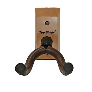 Top Stage® Hardwood Home & Studio Guitar Hanger Wall Stand, JX18-NA