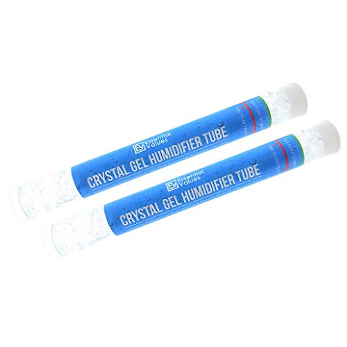 2 Pack Humidor Humidifier Tubes - Keeps Humidity at 70% in Cigar Box with PG Infused Gel, Each Tube Protects up to 25 Cigars - Perfect for Travel Cigar Humidor & Humidifiers by Essential Values