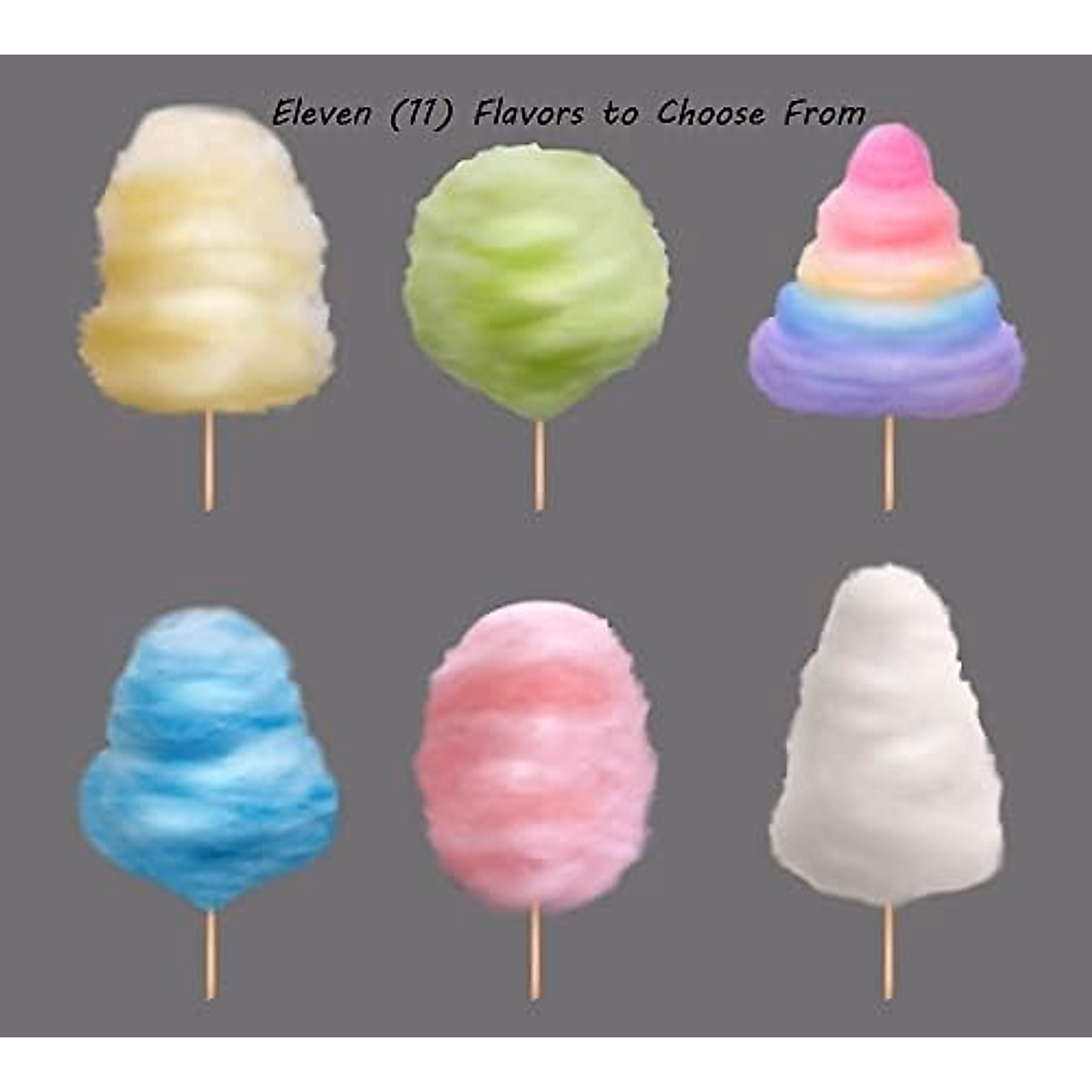 Cotton Candy Floss Sugar (Green Lime, 11 oz) – Cotton Candy Flavoring Super Floss Makes 44 Medium Cones - Candy Supplies